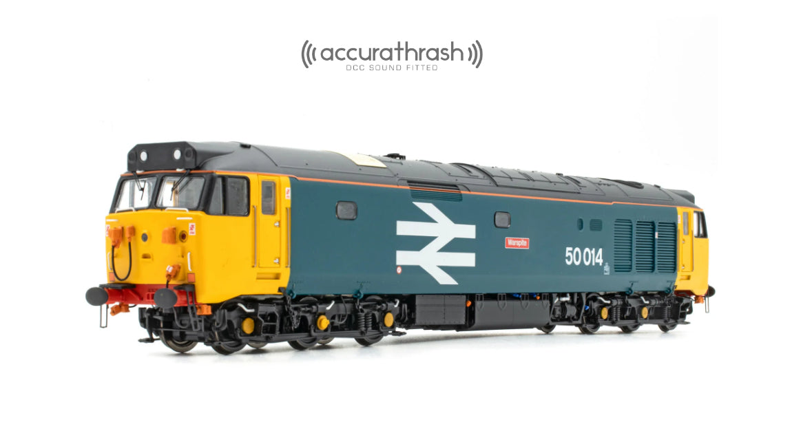 Accurascale BR Class 50 - Large Logo w/black roof - 50014 'Warspite ...
