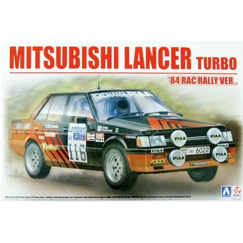 SALE- Beemax Mitsubishi Lancer Turbo '84 RAC Rally Ver – Chester Model ...