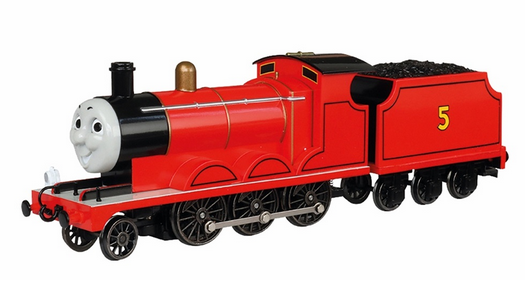 Thomas The Tank Engine Series - James The Red Engine w/Moving Eyes DCC ...