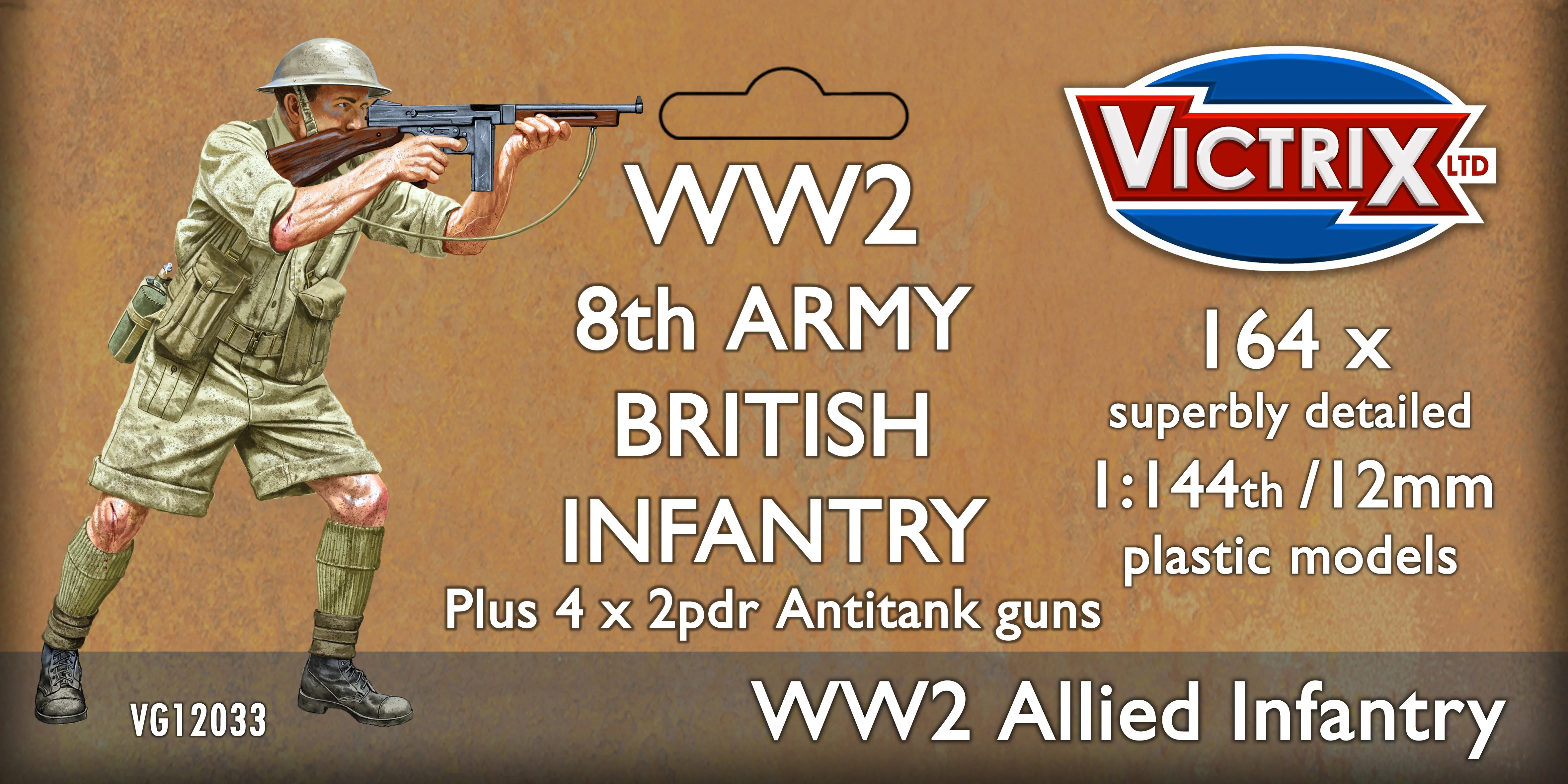 Victrix WW2 8th Army British Infantry – Chester Model Centre