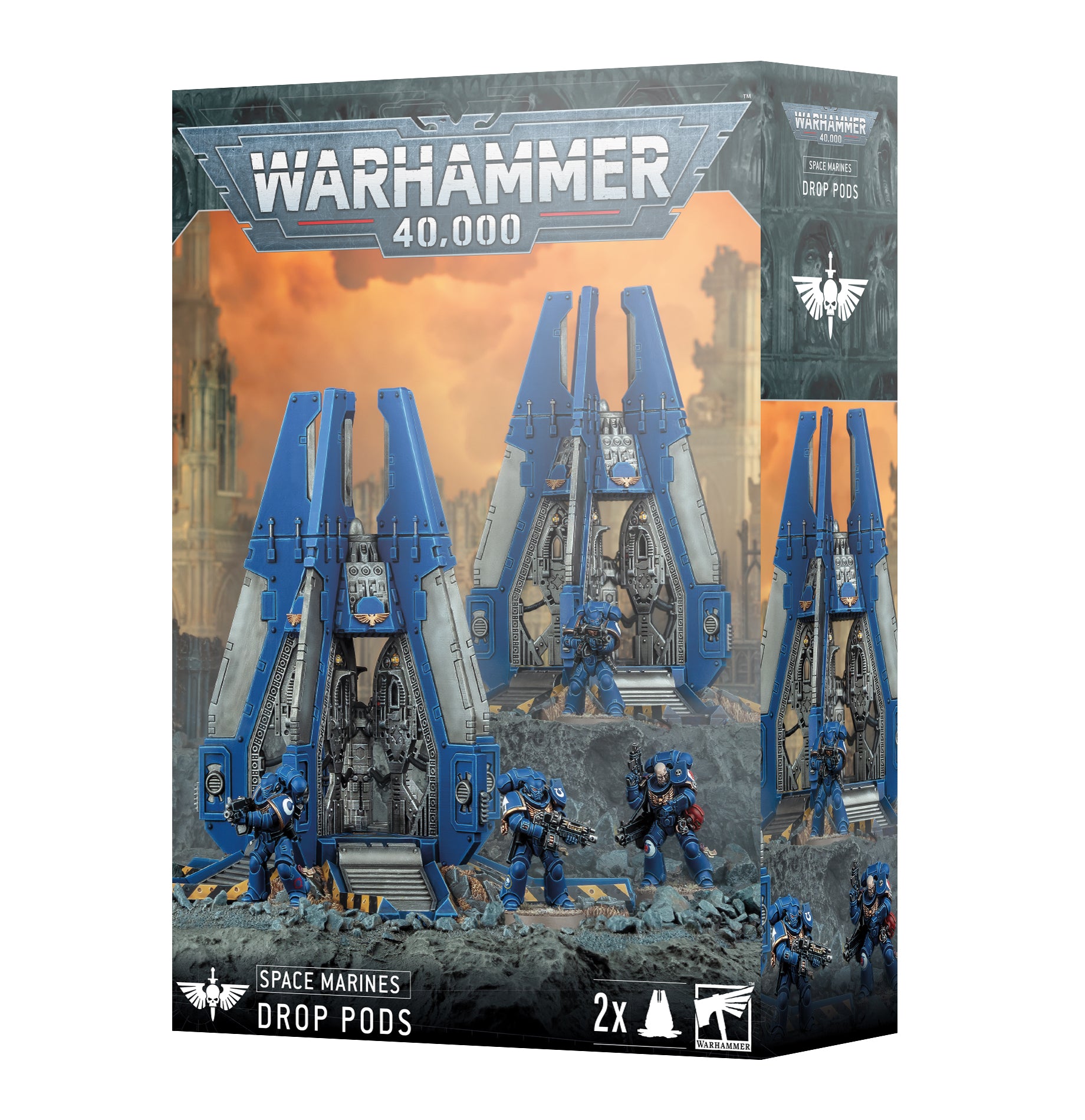 Space Marines Drop Pods – Chester Model Centre