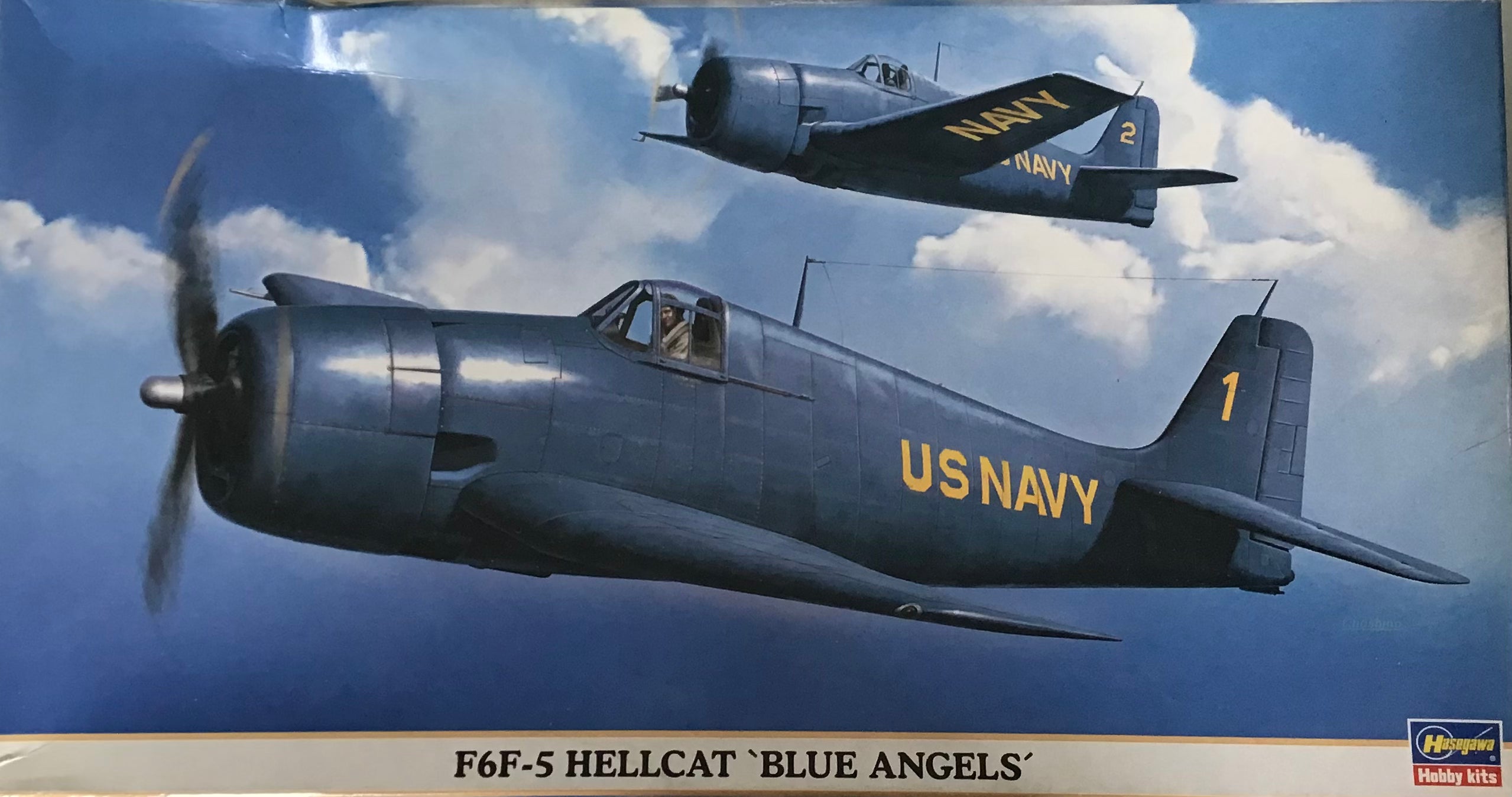 Hasegawa F6F-5 Hellcat 'Blue Angels' – Chester Model Centre