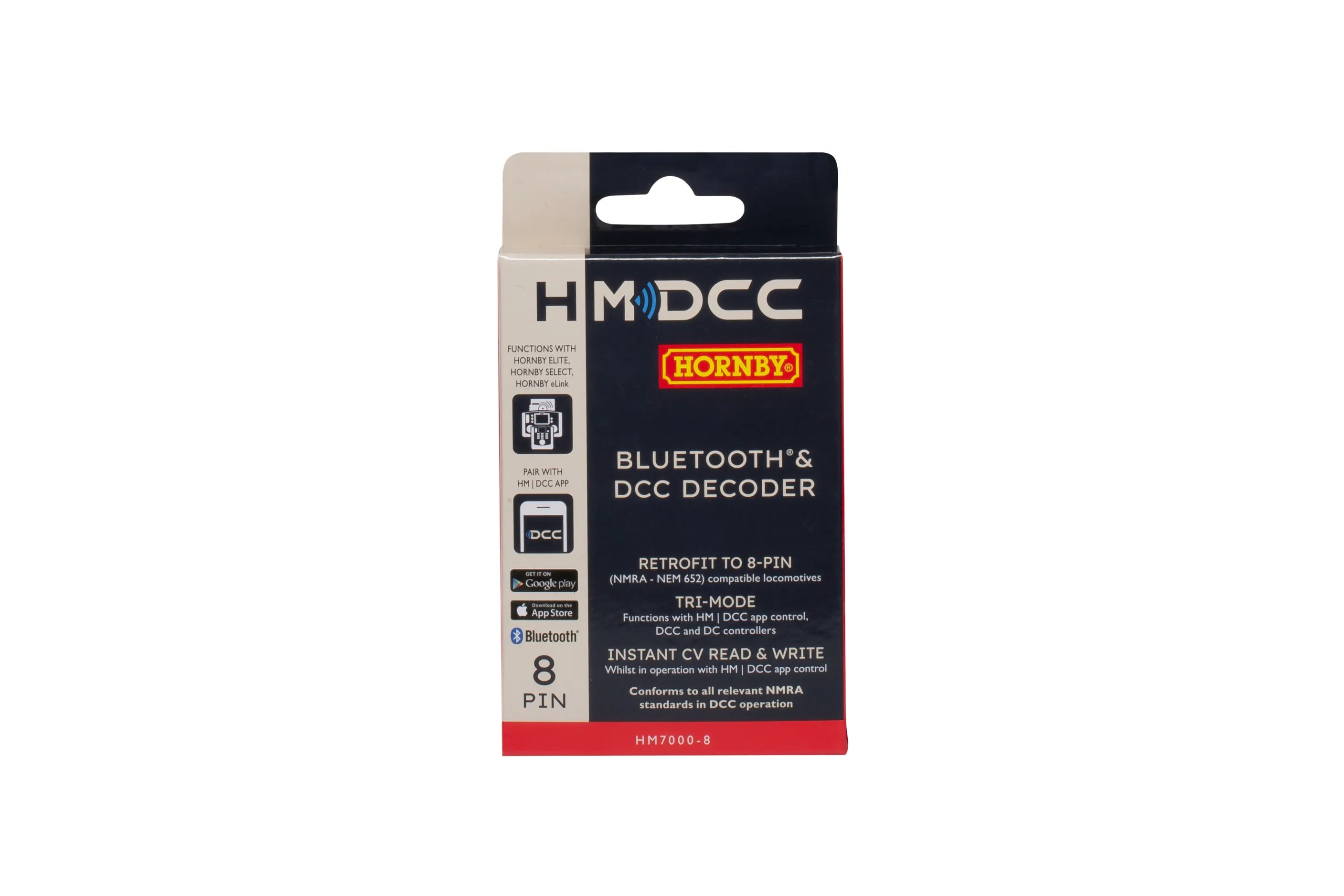 HORNBY R7335 HM7000-8: Bluetooth® & DCC Decoder (8-pin) – Chester Model ...