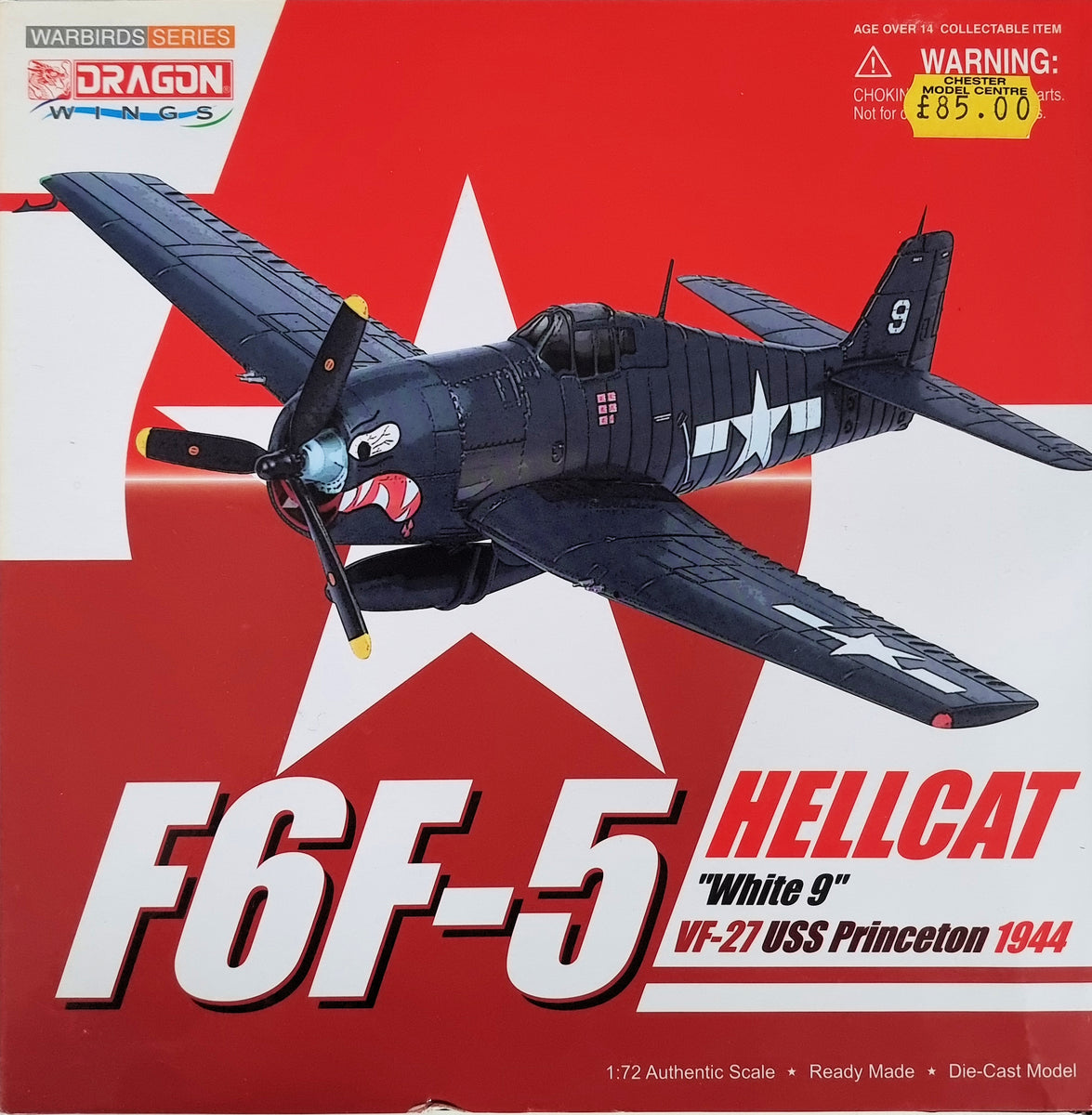 Warbirds Series Dragon Wings F6F-5 Hellcat "White 9" | Chester Model Centre