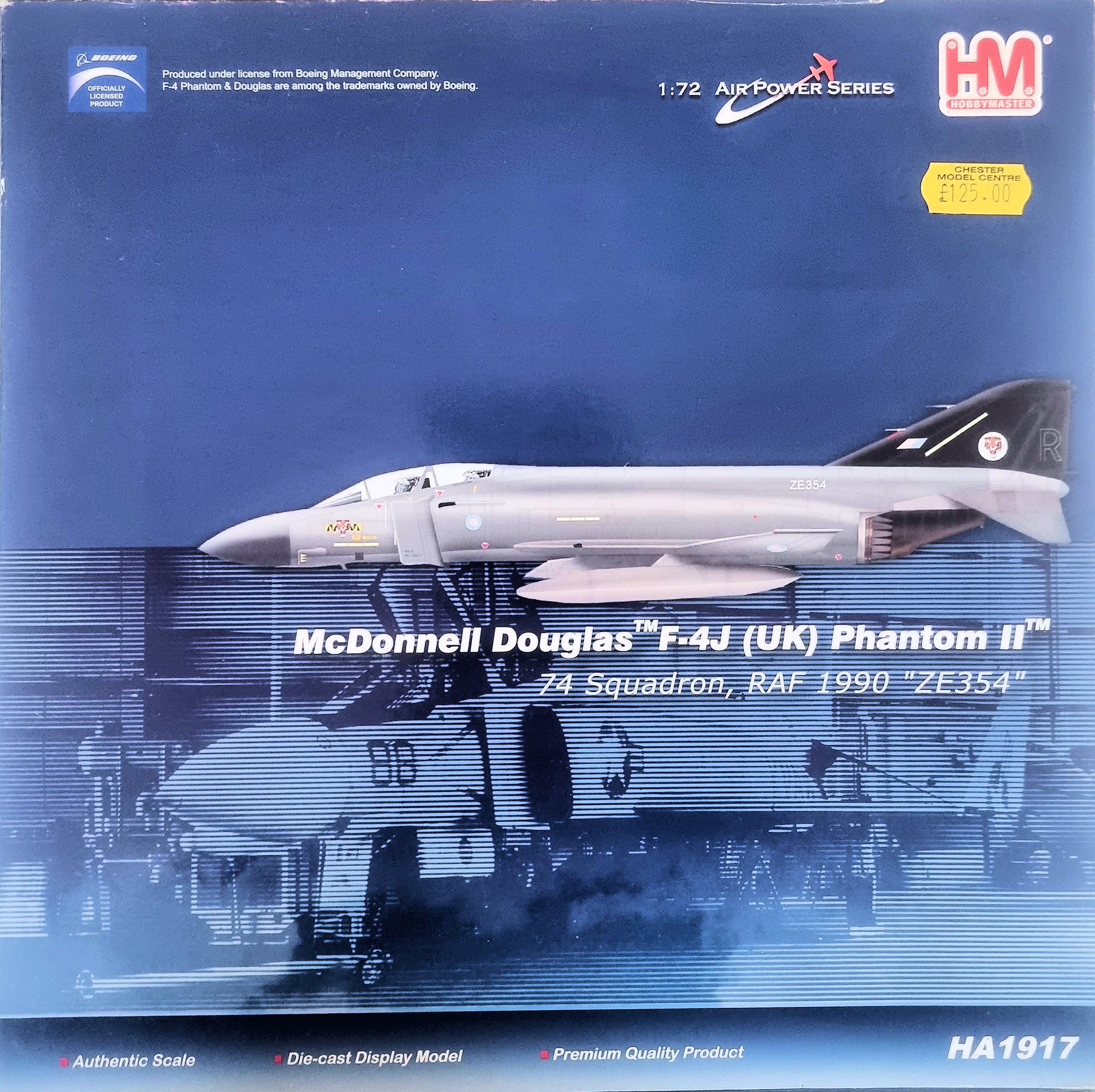 Hobbymaster 1:72 Air Power Series McDonnell Douglas F-4J (UK) Phantom ...